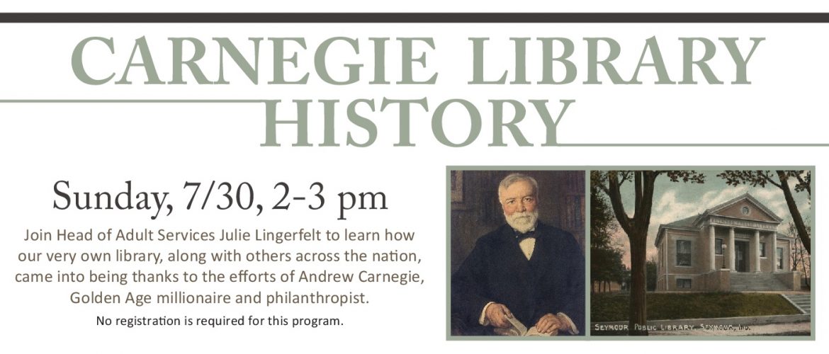 Carnegie Library History – Jackson County Public Library