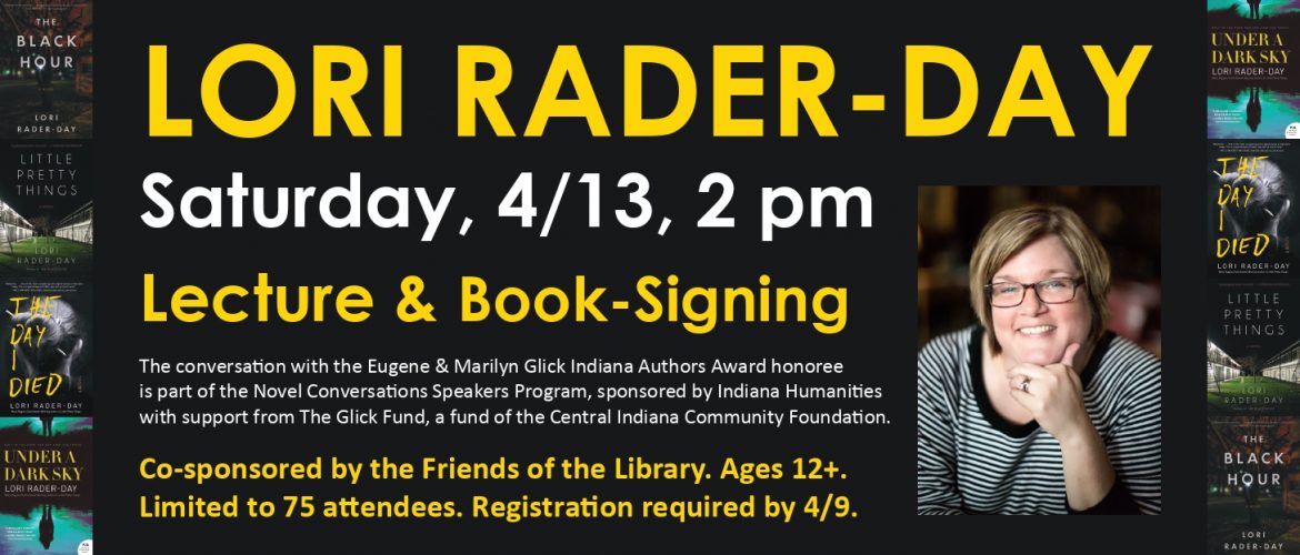 Lori Rader-Day Slider – Jackson County Public Library