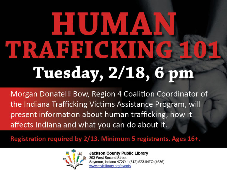 Human Trafficking Program – Jackson County Public Library