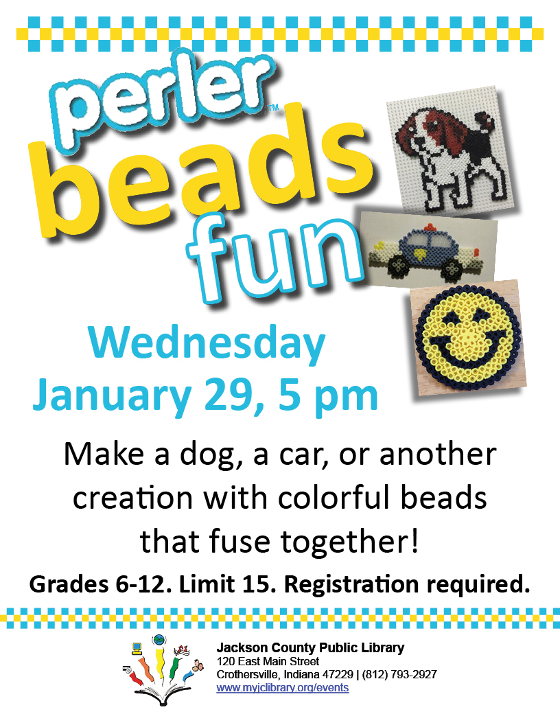 Perler Beads Project in Crothersville – Jackson County Public Library
