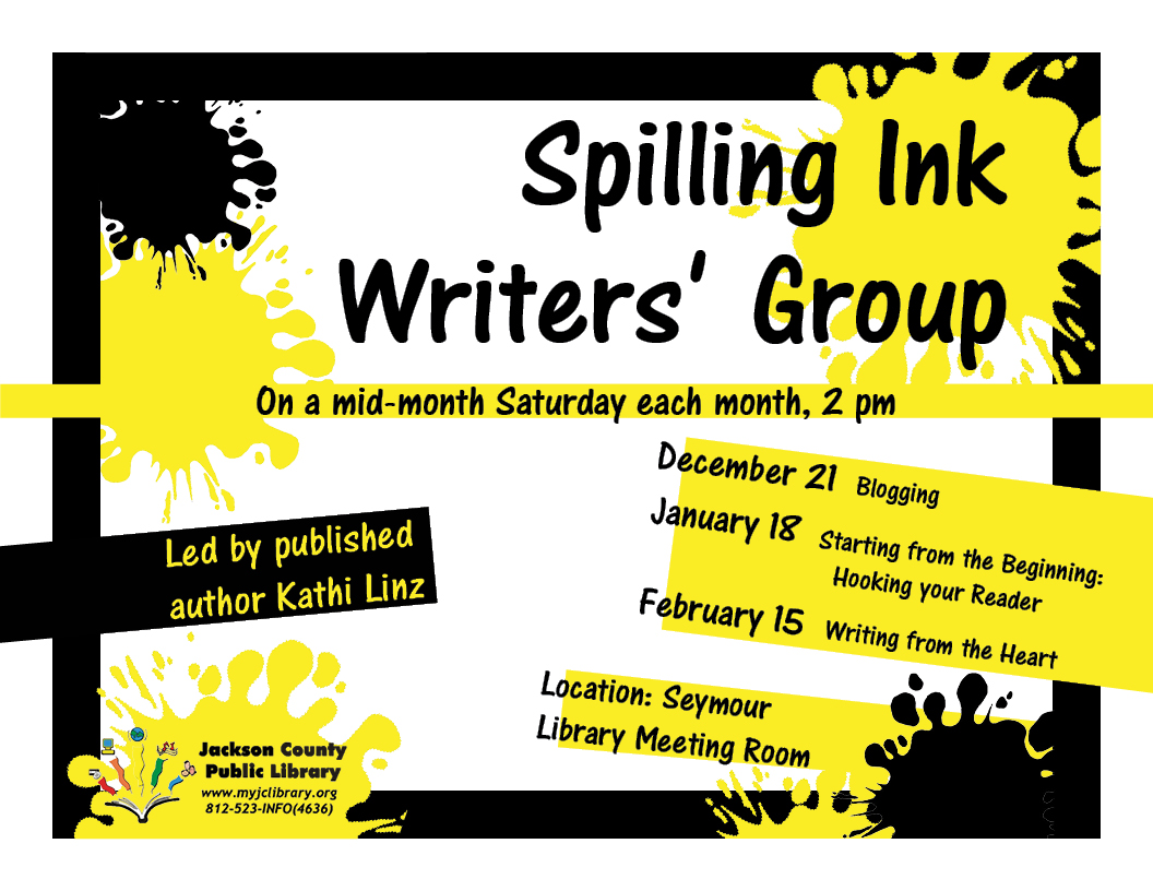 Spilling Ink Writers’ Group – Jackson County Public Library