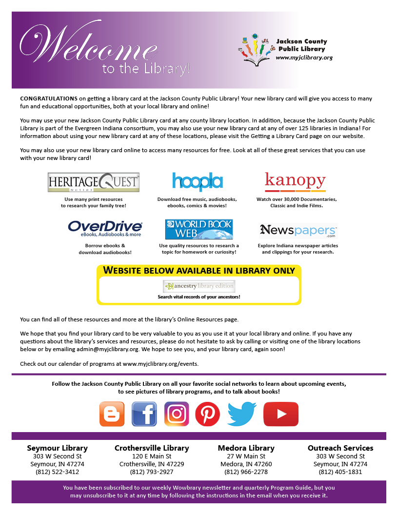 Online Resources – Jackson County Public Library