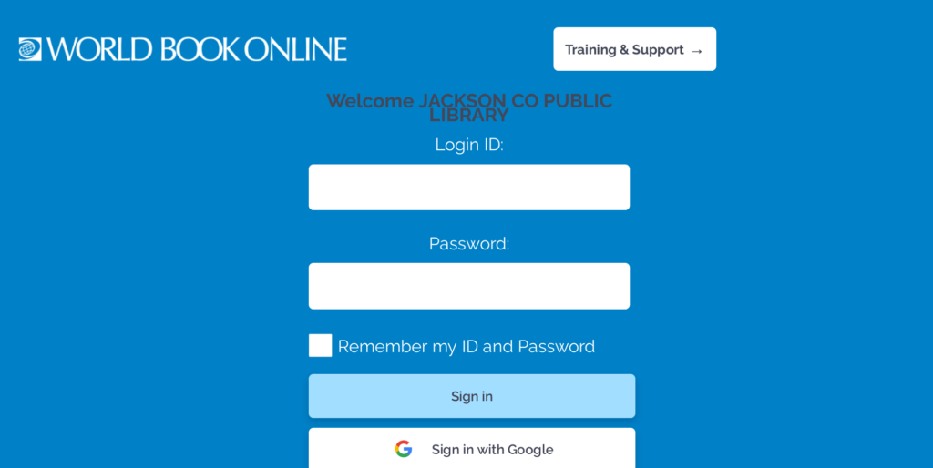 World Book Online – Jackson County Public Library