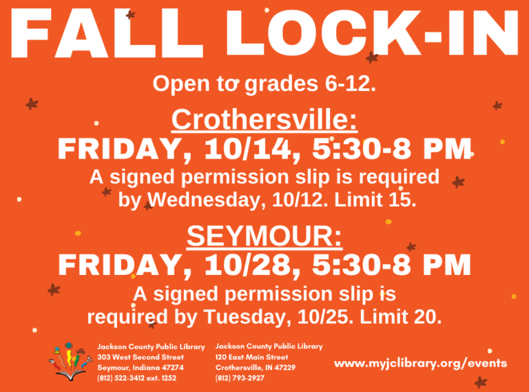 Sept-Nov 2022 Fall Lock-In Signature – Jackson County Public Library