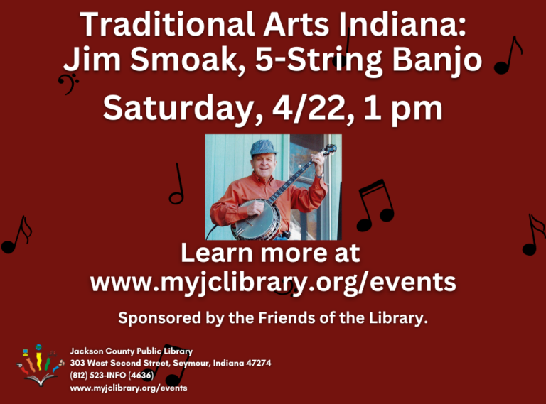 Traditional Arts Indiana: Jim Smoak, 5-String Banjo – Jackson County ...