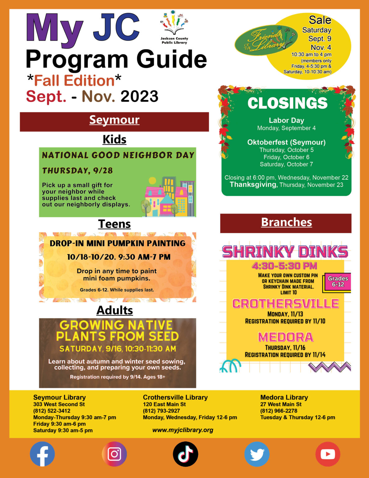 MyJC Program Guide – Jackson County Public Library