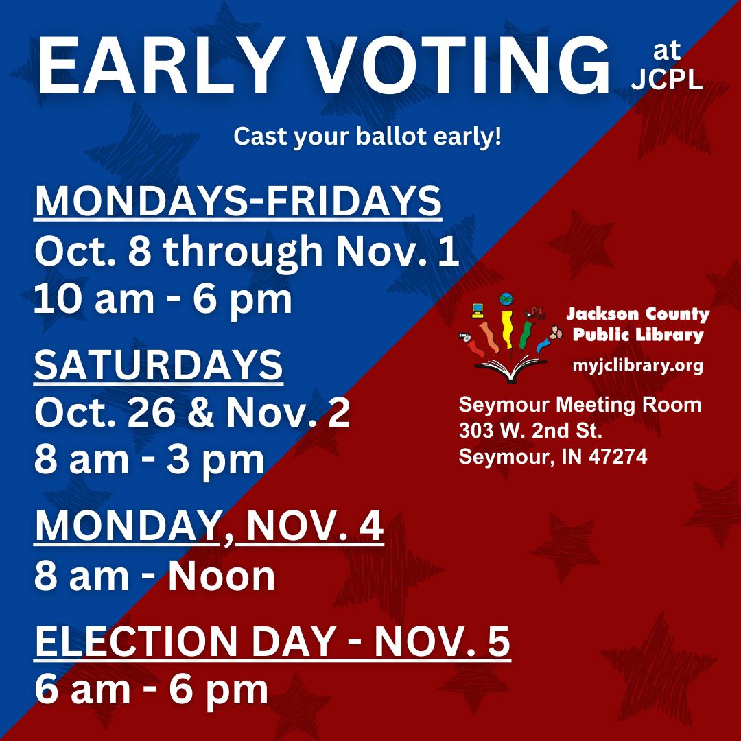 Early Voting – Jackson County Public Library